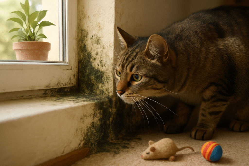 Can mold kill cats?
